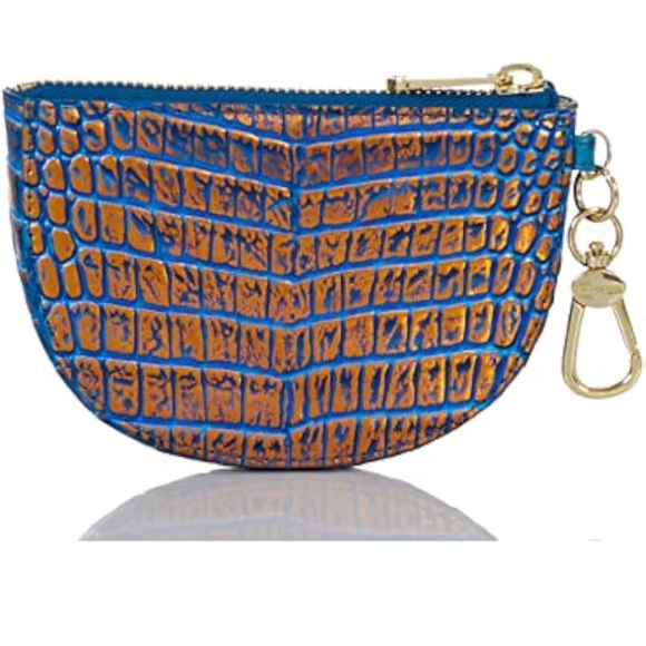 Brahmin | Bags | New Brahmin Melbourne Leather Britt Coin Case Wallet ...